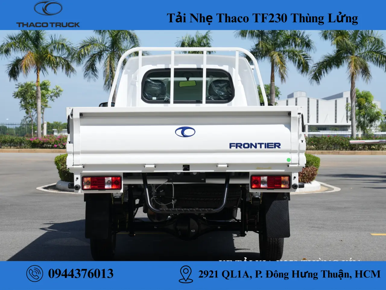 XE TẢI THACO TF230 THÙNG LỬNG 990 KG - Thaco Trường Hải An Sương